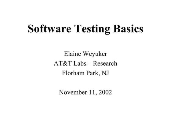 Slice Based Testing And Object Oriented Testing Ppt 9310