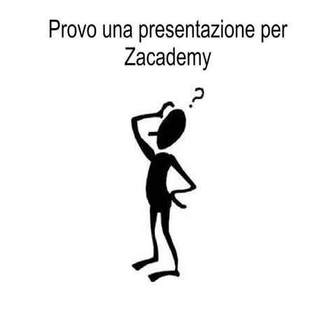 Prova slideshare | PPT