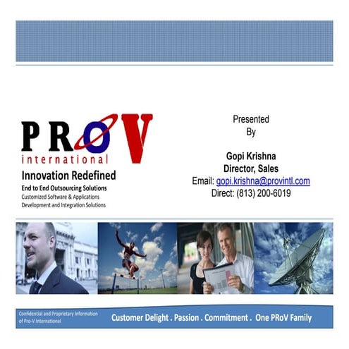 ProV - Your search for IT services partner ends here | PPT