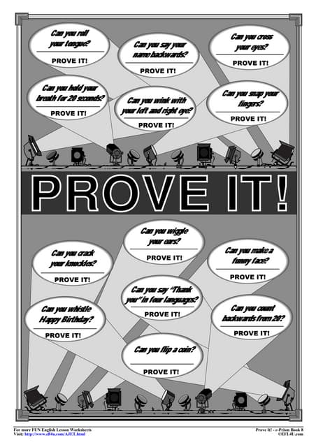 Lesson plan nº 1can can't | PDF