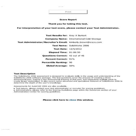 Prove It! Test Solidworks 2012 | PDF