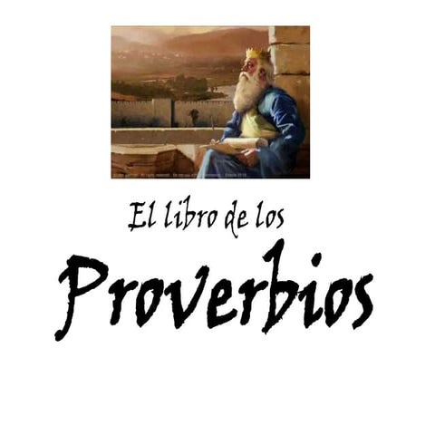 Libro de los Proverbios | PPTX