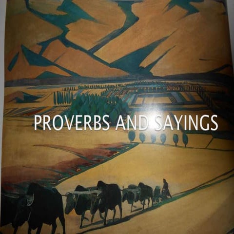 Proverbs and sayings | PPTX