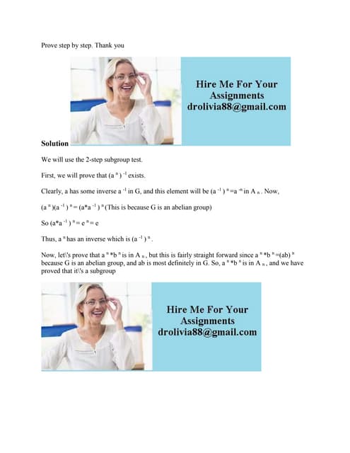 Prove step by step- Thank youSolutionWe will use the 2-step subgroup t.docx Prove step by step- Thank youSolutionWe will use the 2-step subgroup t.docx