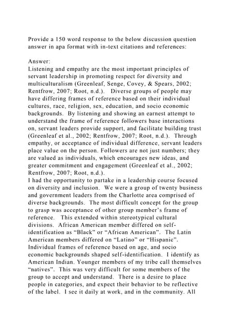 PromptHow was St. Franciss message of empathy conveyed in the fr.docx ...