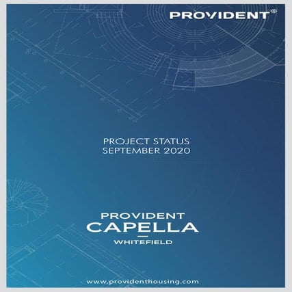 Provident Capella | Flats for Sale in whitefield, Bangalore | PDF