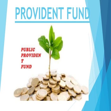 Provident fund new | PPT