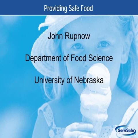 Providing safe food | PDF