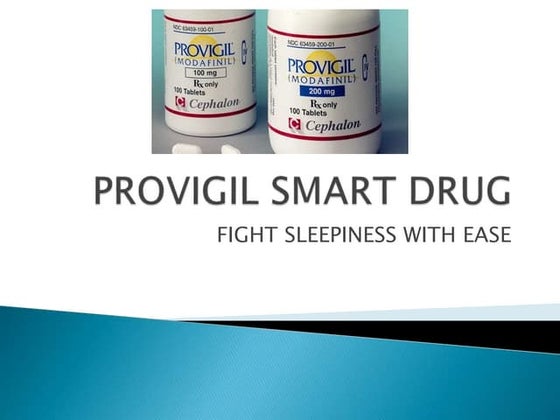 Modvigil smart Drug: Drive sleepiness away | PPTX