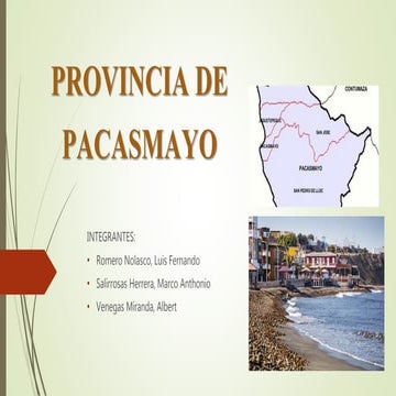 Provincia de pacasmayo | PPTX