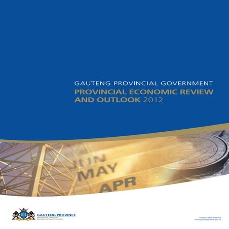 Provincial economic review outlook 2012 | PDF