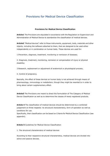 Medical Device Registration in Pakistan | PDF | Medical Tests | Medical ...