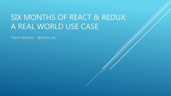 Using redux | PPT Using redux | PPT