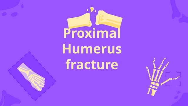 Fracture of humerus | PPTX | Death, Injury, or Military Conflict ...