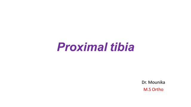 Anatomy and physiology of tibia and fibula tibia | DOC