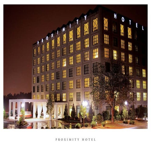 Proximity Hotel | PDF