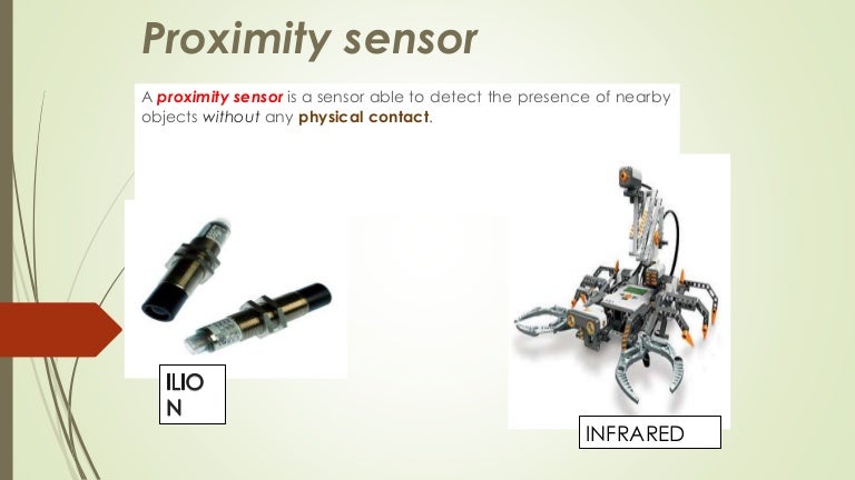 Proximity sensors