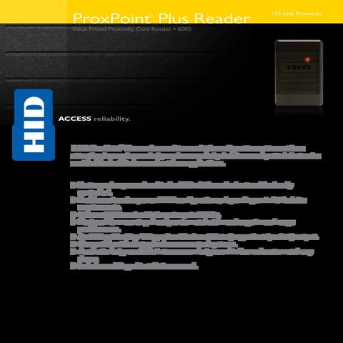 Proxpoint plus ds_en | PDF