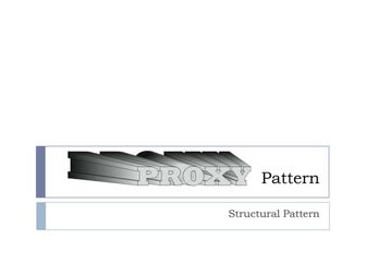 Gang of four Proxy Design Pattern | PDF