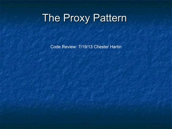 Gang of four Proxy Design Pattern | PDF