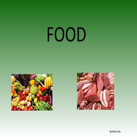 Proyect food | PPT