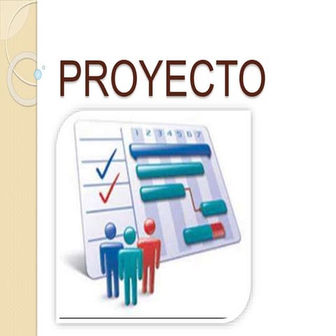 Proyecto y sus componentes | PPTX