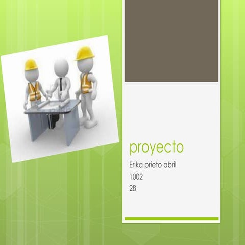 Componentes del proyecto | PPTX