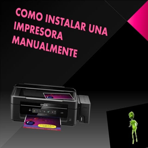 Como instalar una impresora manualmente | PPTX