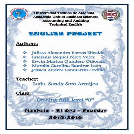 Proyecto de ingles completo | PDF