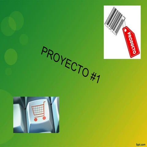 Proyecto 1 del capitulo 6 | PPT