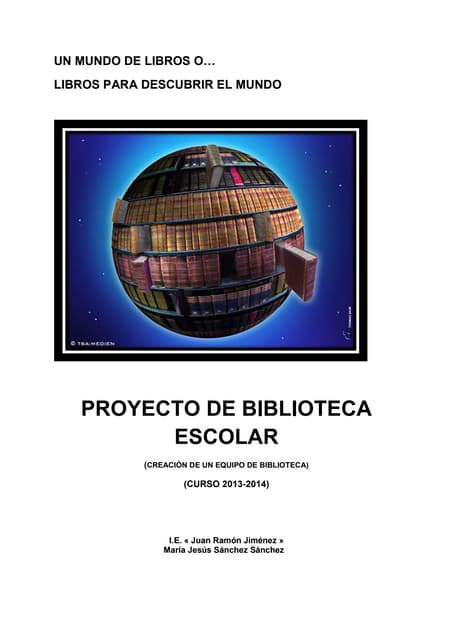 PLAN DE BIBLIOTECA | PDF
