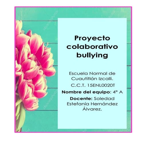 Proyecto colaborativo bullying | PDF