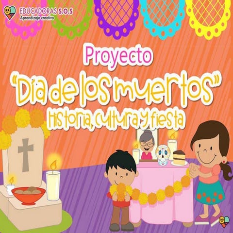 Proyecto Escolar Altar Dia De Los Muertos