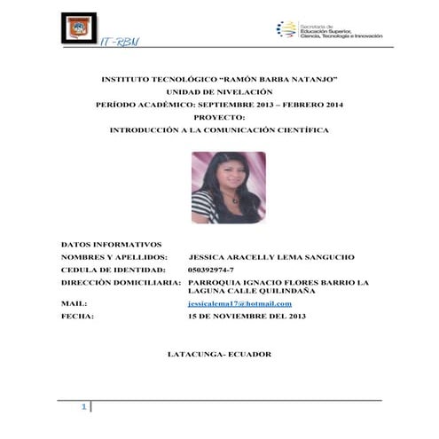 Jessicalema presentations