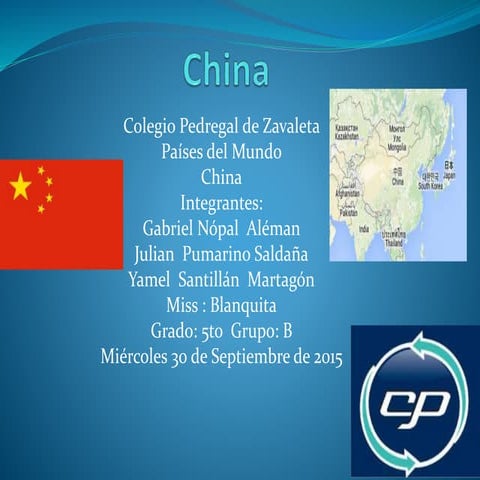 Proyecto de China | PPTX