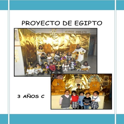 Proyecto de egipto 3 años c | PDF