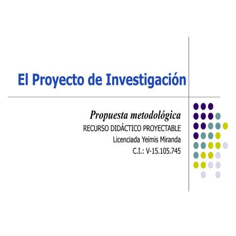Metodología de la investigación ii | PPTX