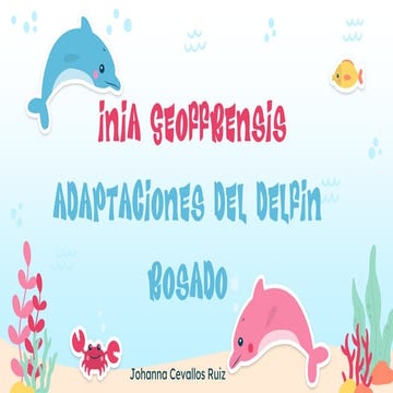 PROYECTO SOBRE EL DELFIN ROSADO PARA PROYECTO | PDF