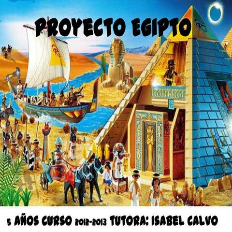 Proyecto egipto | PPTX