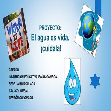 Proyecto el agua_es_vida_ (2) | PPTX