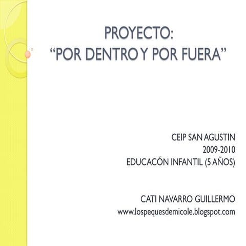 Proyecto el cuerpo | PDF