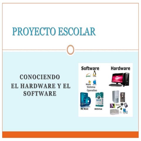 Proyecto escolar con tic | PPTX | Computing | Technology & Computing