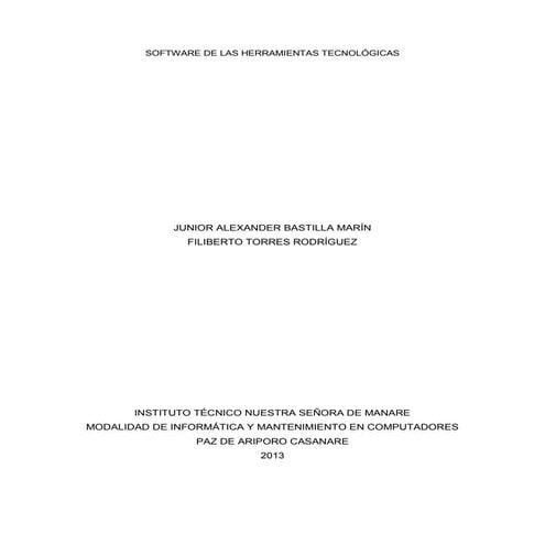 Proyecto escrito final | DOCX | Computing | Technology & Computing