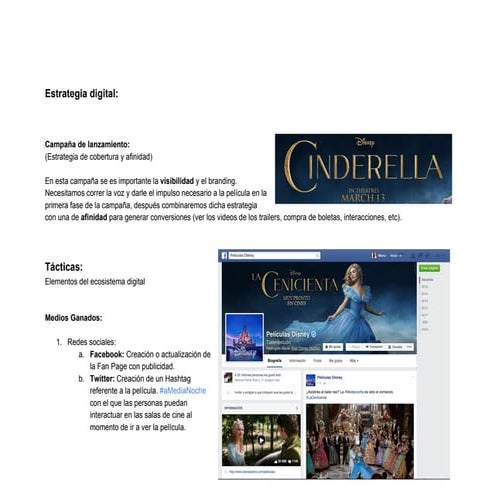 Proyecto estrategiade medios_ Disney España | PDF