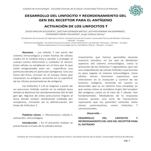 Barrera hemato-timica y educación de linfocitos T.pptx