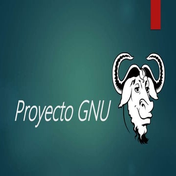 Proyecto gnu | PPT