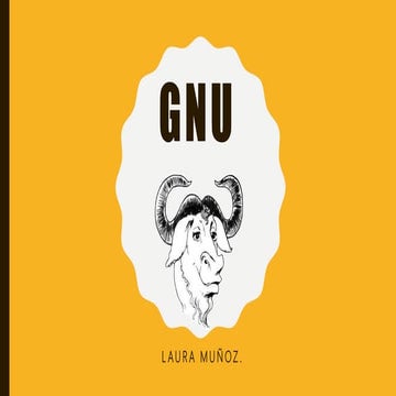 Proyecto gnu | PPSX