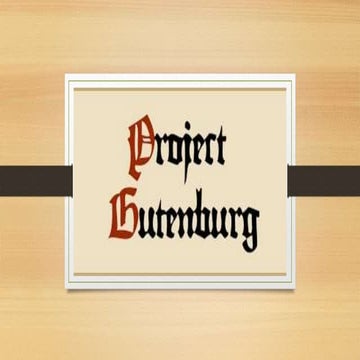 Proyecto gutenberg | PPTX