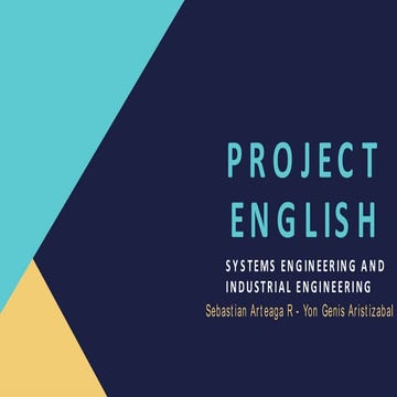 Proyecto ingles | PPT