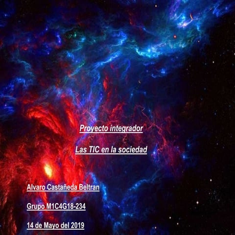 Proyecto integrador | PPTX | Technology & Computing